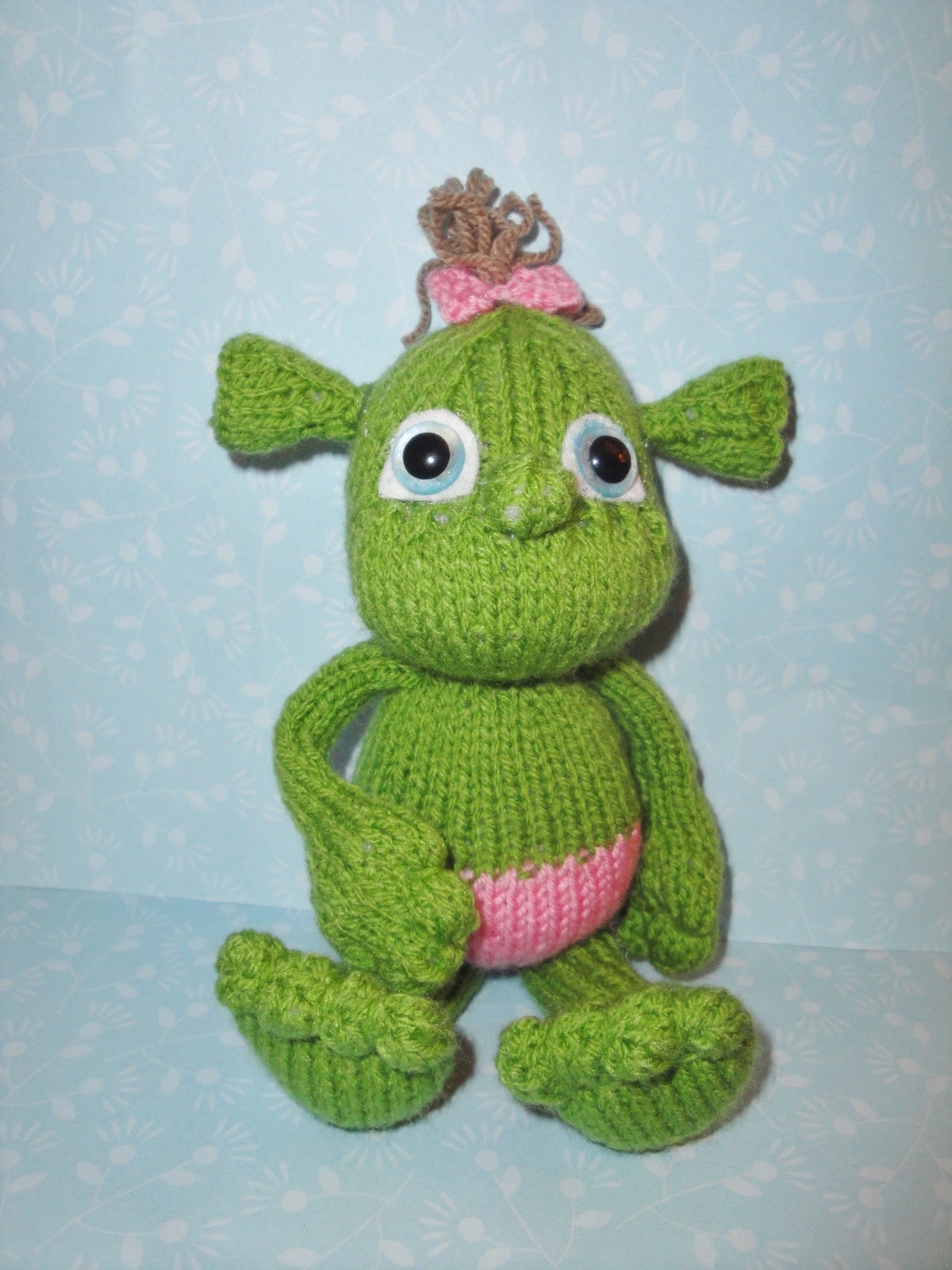 Chiwaluv Amigurumi Critters: Shrek baby