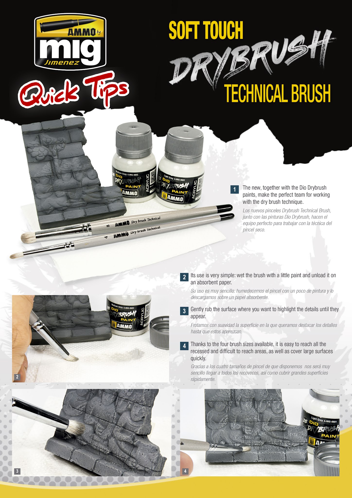 Apuntes de Modelismo: Soft Touch Drybrush Technical Brush