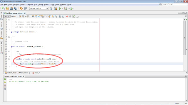 Pemrograman Java Belajar Java Java Netbeans Dasar ~ Programmer Galau Lagi