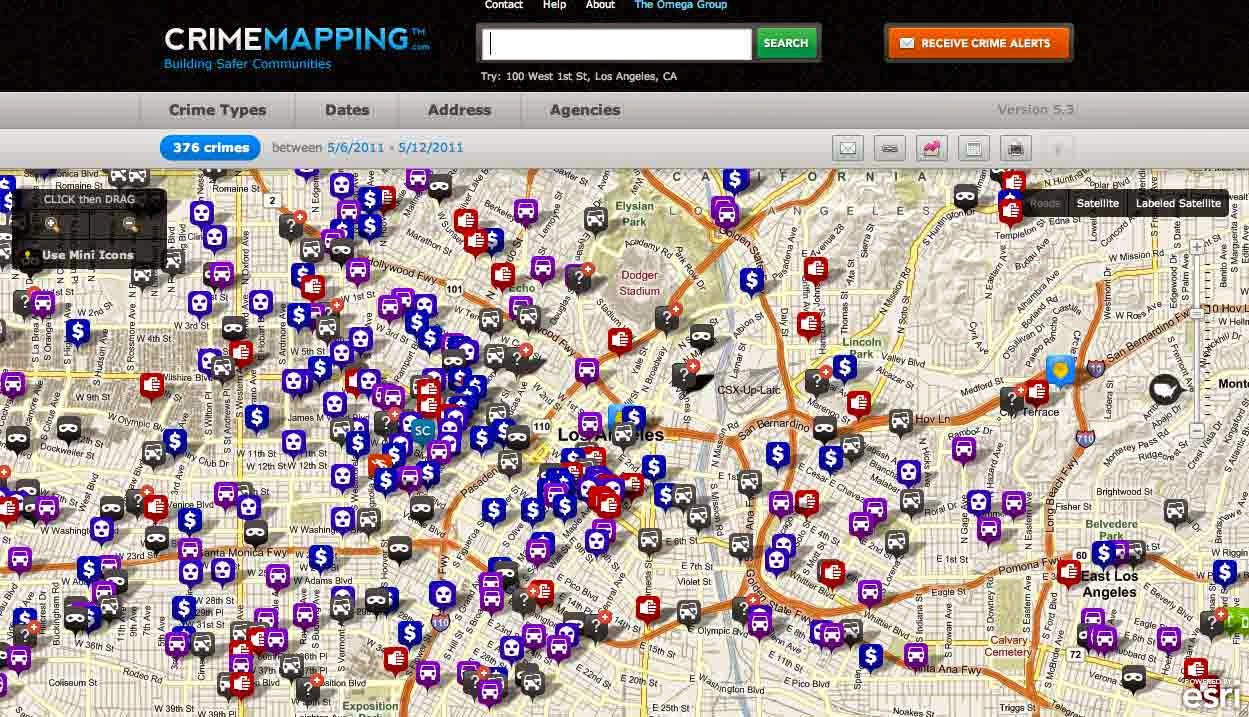 Community Crime Mapping: Current Online Crime Map Solutions