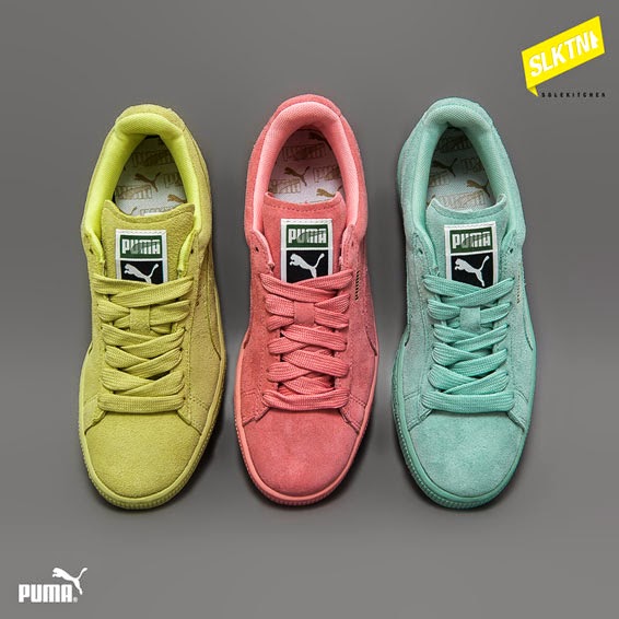 SOLEKITCHEN: Puma - womens Suede Classic - Pastels