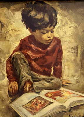 Reading and Art: Robert Van Cleef