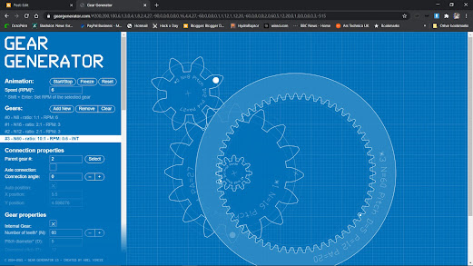 Tony's Blog: None sequential gear clock