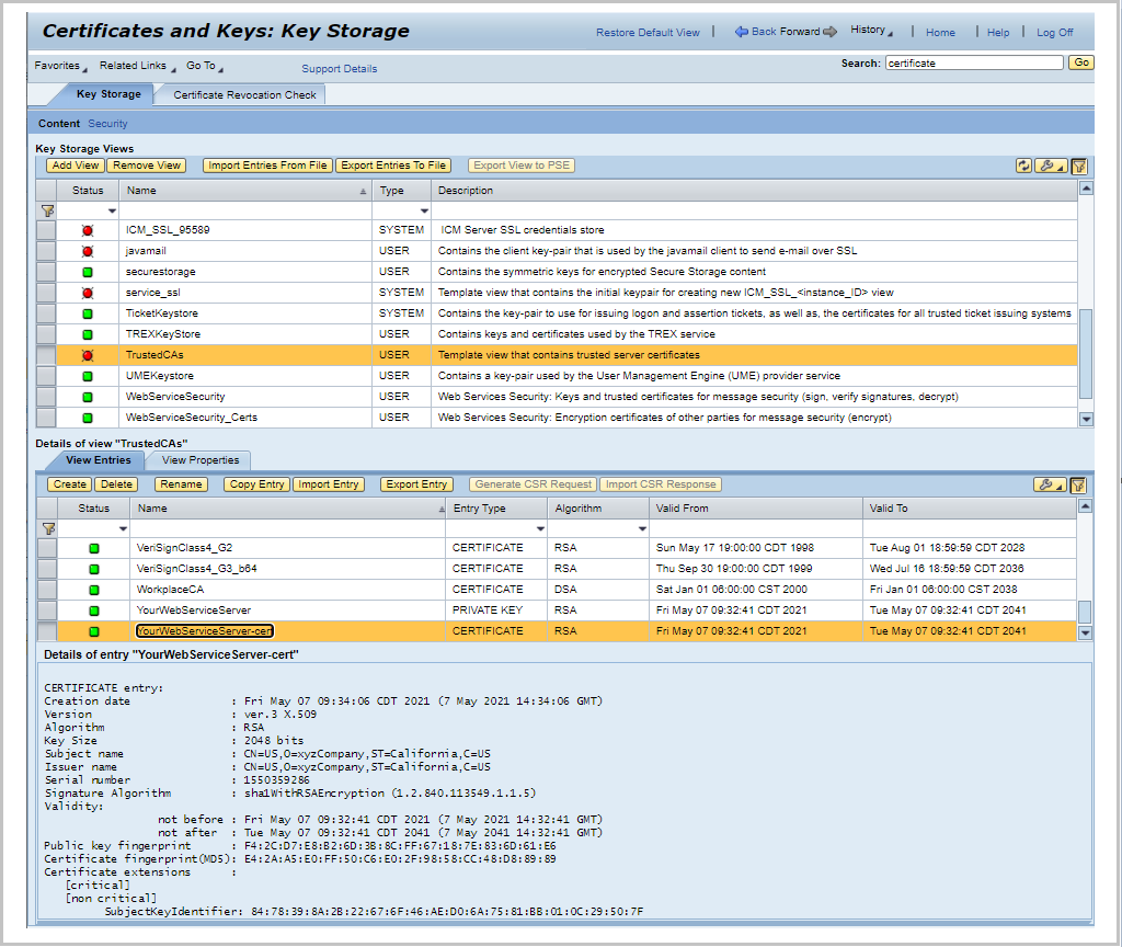 Hana Tutorials Sap Peer Certificate Rejected By Chainverifier