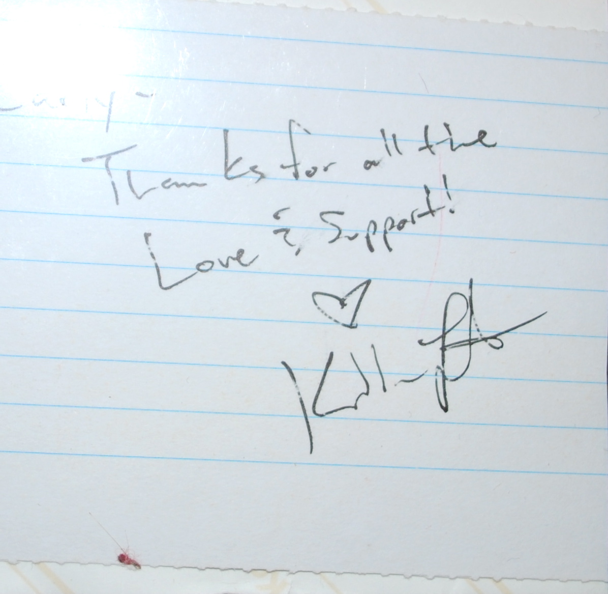 Caput Draconis: Autographs - Actors (Recently Added: TR KNIGHT!)