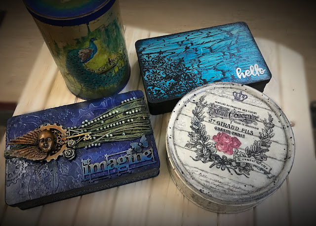 Ruchi Craft Studio: Tin box makeovers.