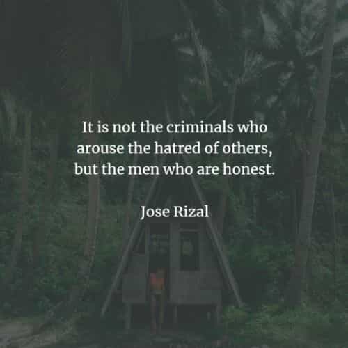 45 Famous quotes and sayings by Jose Rizal