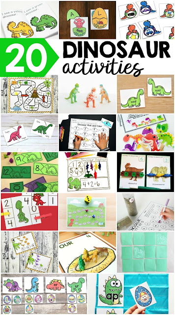 Dinosaur Addition - Recipe for Teaching