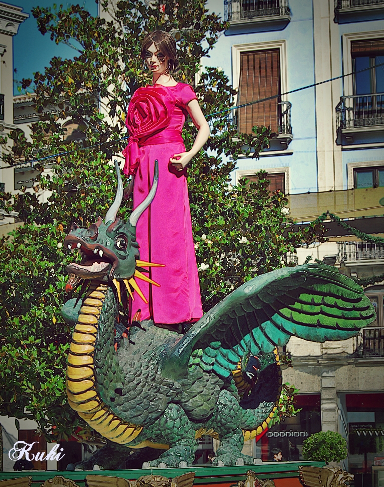 Granada en blanco y negro: La leyenda de la Tarasca de Granada