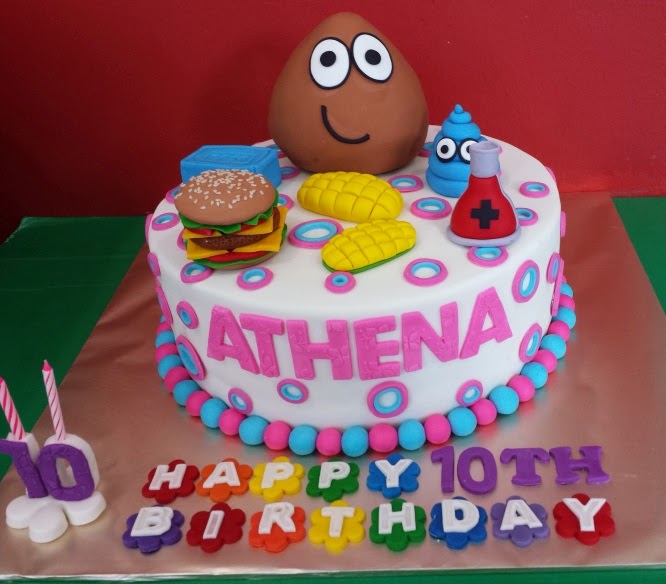 Yochana's Cake Delight! : Athena turns 10!!