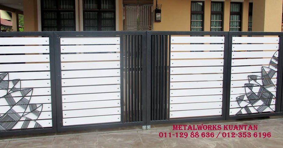 PINTU PAGAR ALUMINIUM