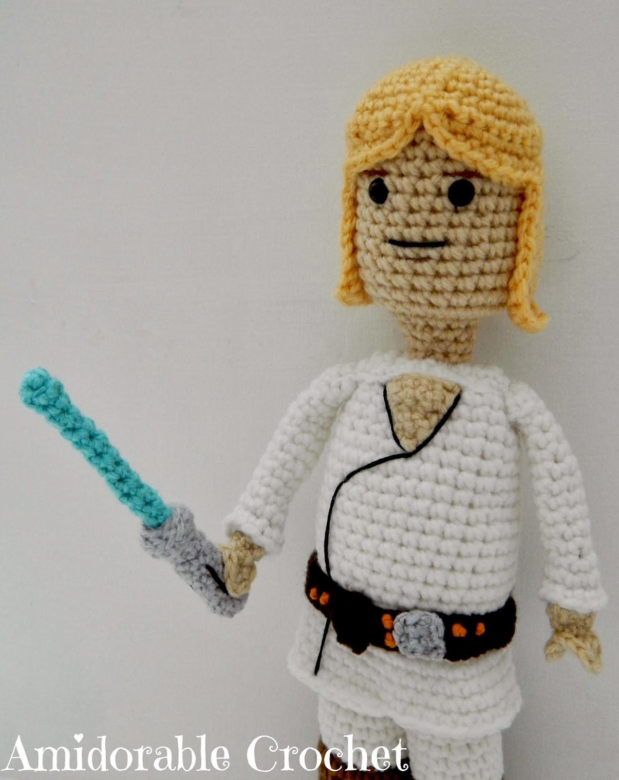 A[mi]dorable Crochet: Luke Skywalker Lego Man Pattern