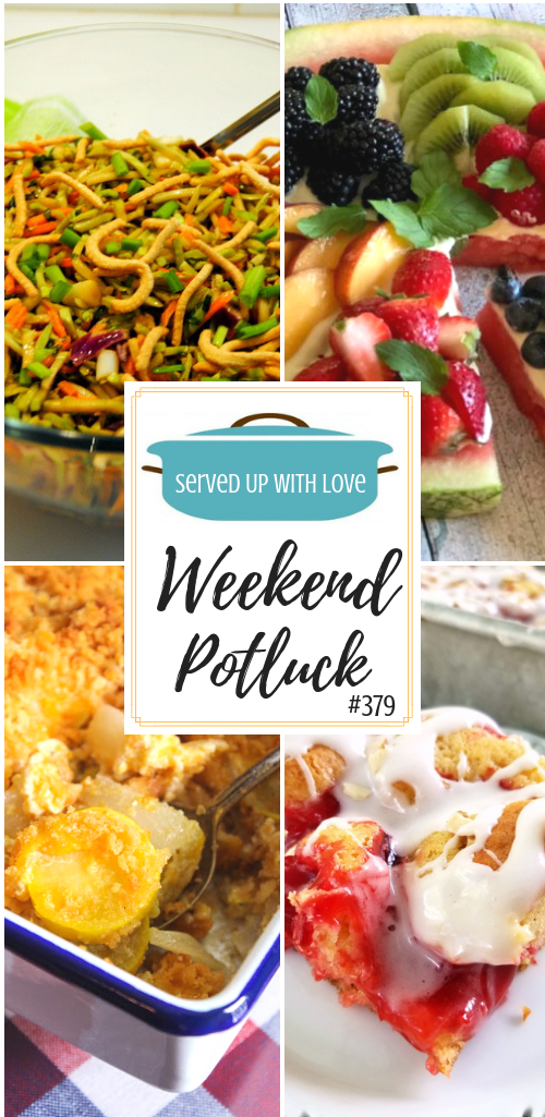 Served Up With Love: Asian Broccoli Slaw at Weekend Potluck #379