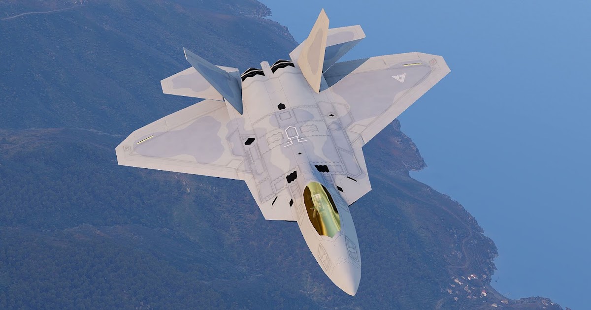 米軍ステルス戦闘機を Arma 3 に追加する F-22 Raptor MOD が v0.34 で見た目が向上 | 弱者の日記 ...