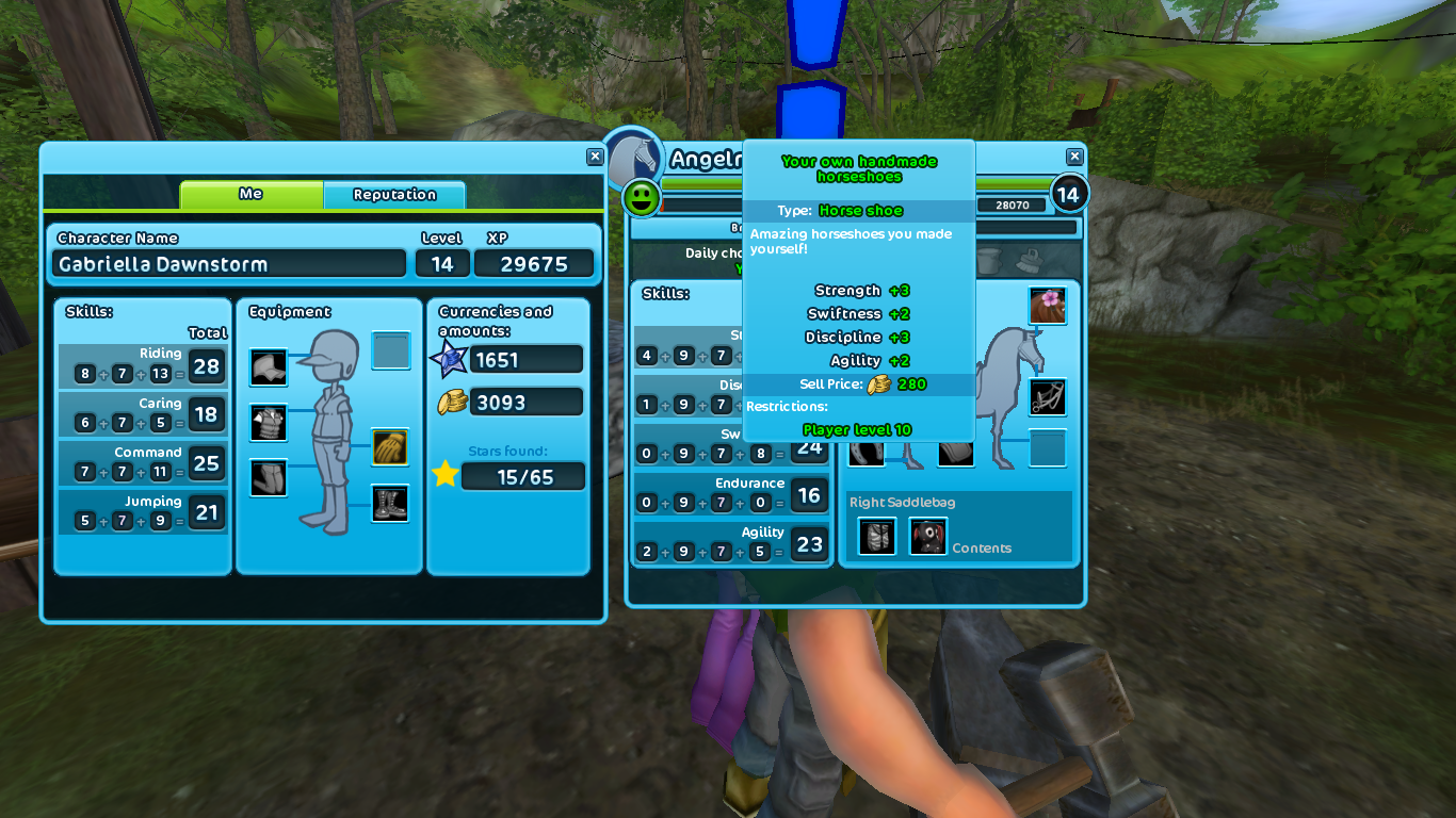 Star Stable: Your Own Hand Made Horseshoes