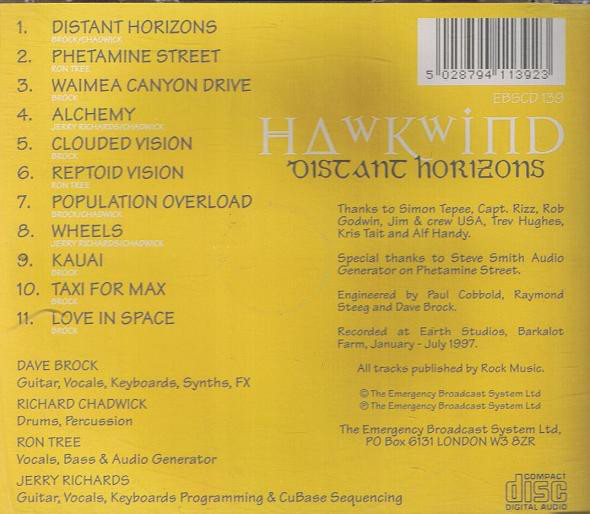 Classic Rock Covers Database: Hawkwind - Distant Horizons (1997)