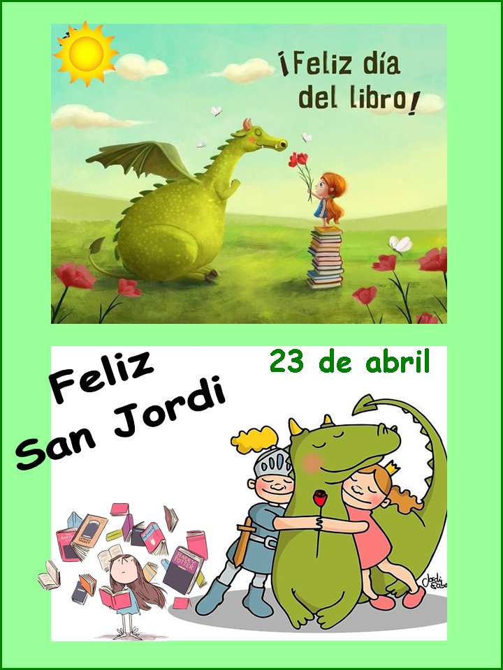 Crochet y una taza de Té: 23 Abril “Día del Libro” – “Sant Jordi”