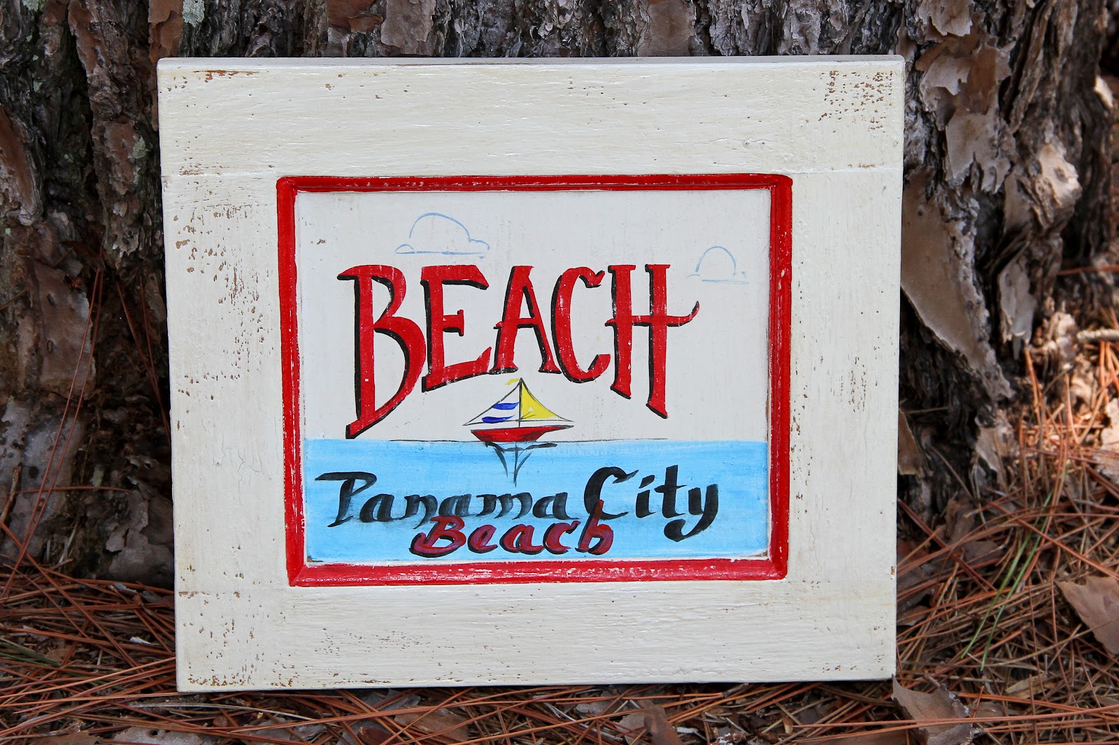 David J. Hansel the Artist: Florida Vintage Beach Signs