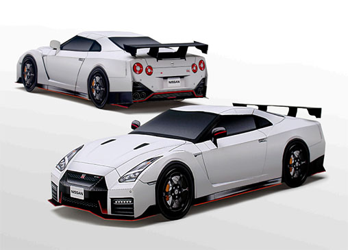 Nissan GT-R R35 Papercraft | Paperized Crafts