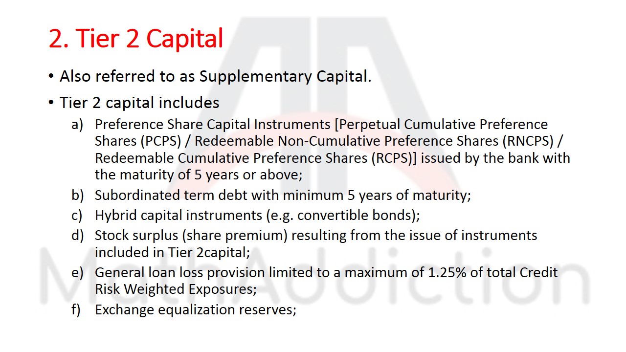 Blog #3 : Tier 1 and Tier 2 Capital (For all banking exams)