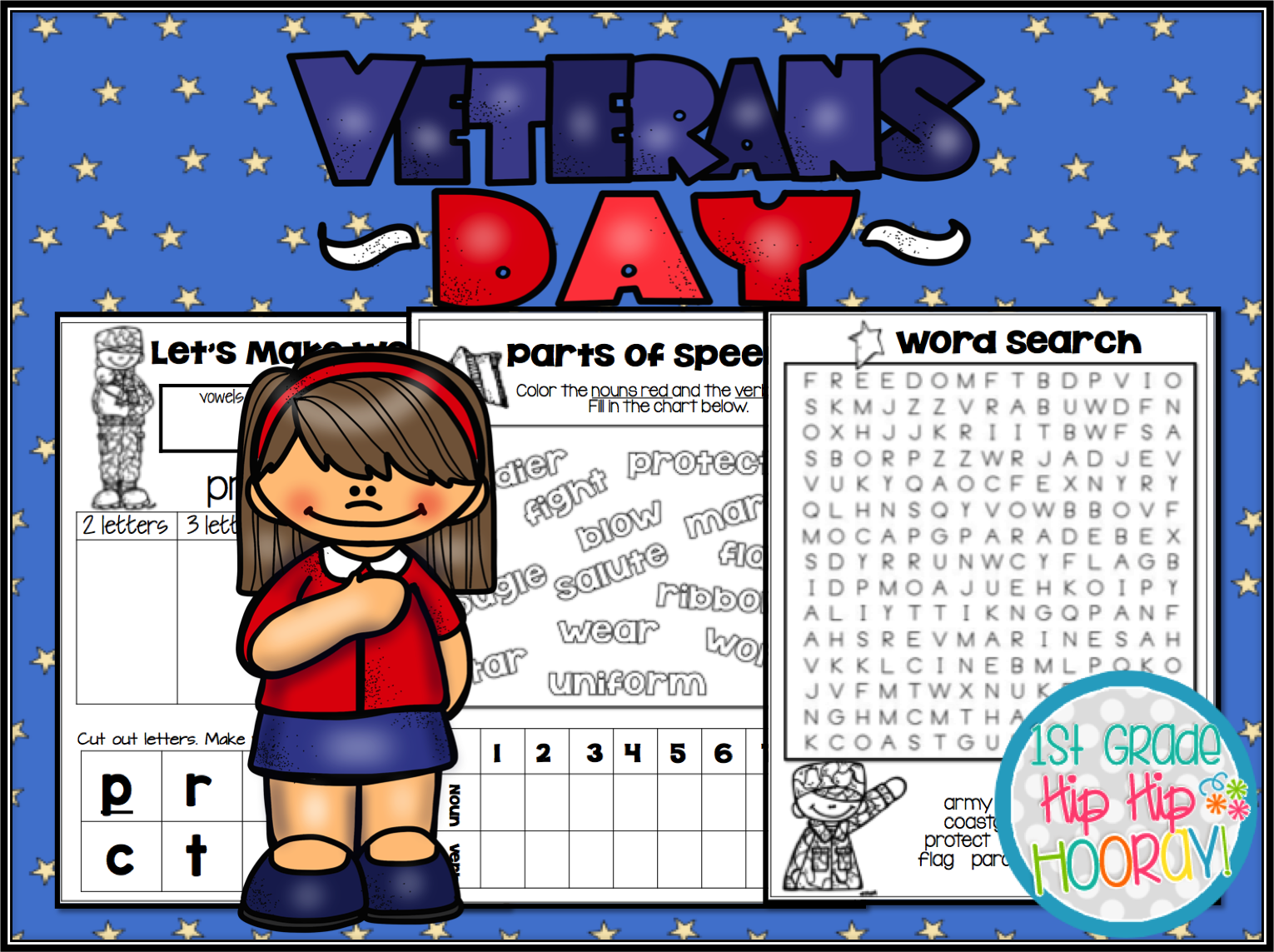 1st Grade Hip Hip Hooray!: Veterans Day...November 11th