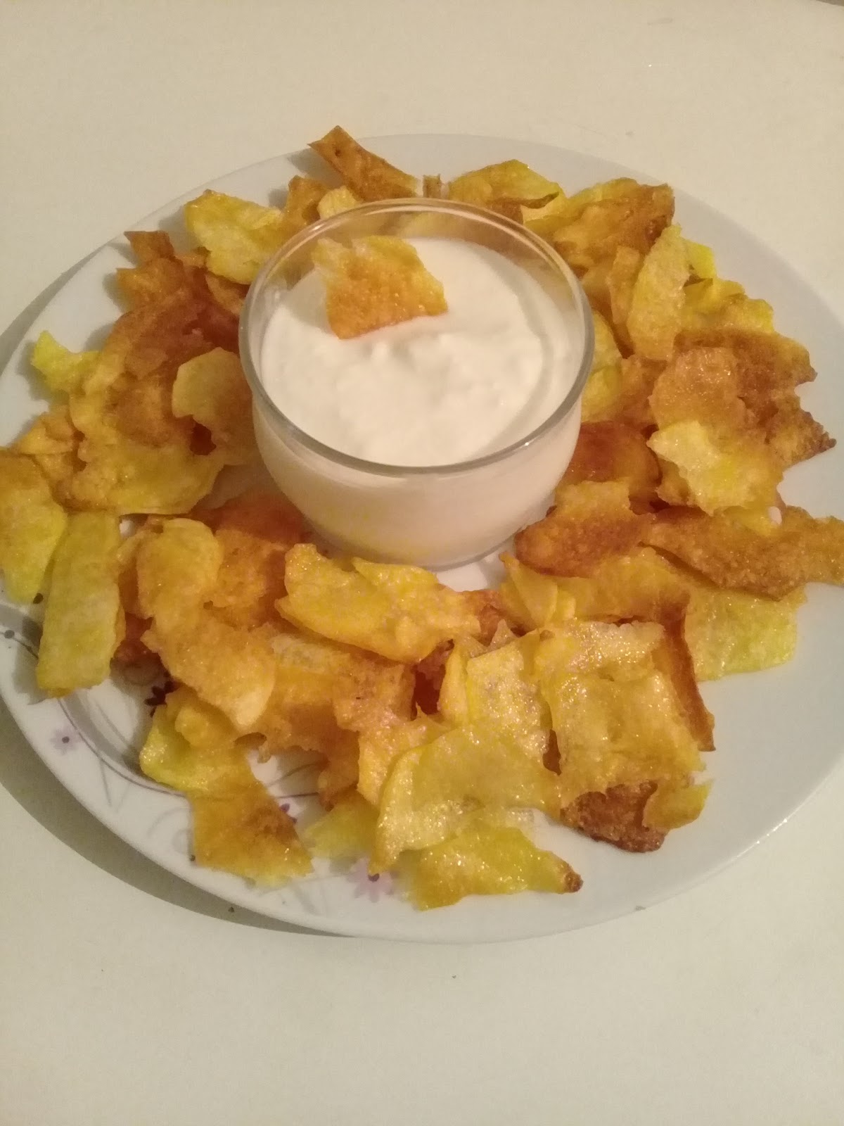 FIRINDA PATATES CİPSİ-KALBİMDEKİ MUTFAK