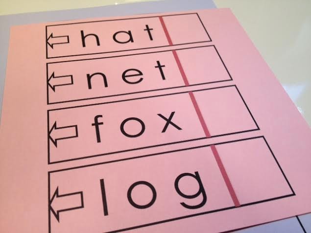 Ms. Makinson: DIY CVC Sliders