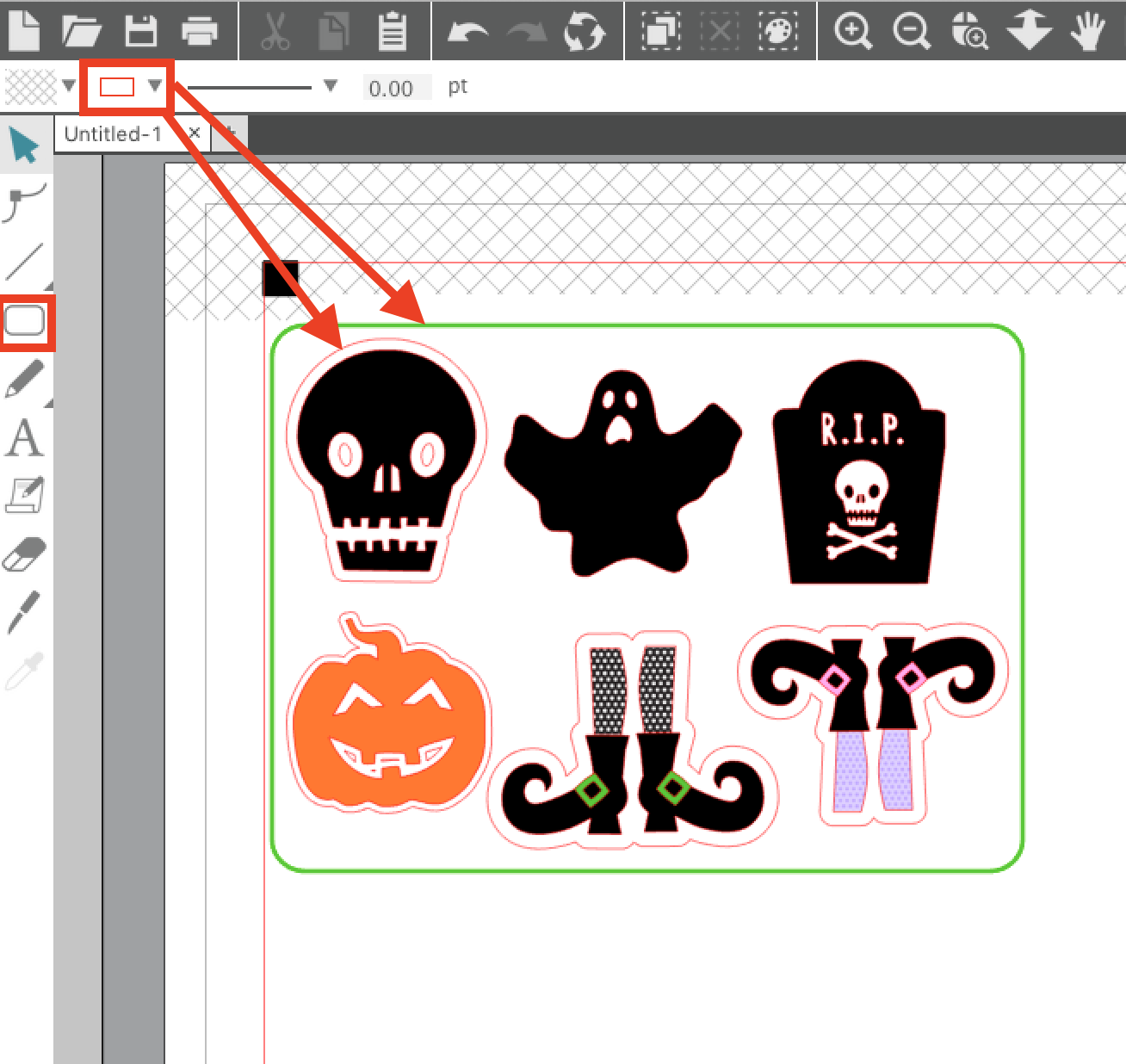 How To Make Print And Cut Sticker Sets Silhouette Studio V4 Tutorial how-to-make-print-and-cut-sticker-sets-silhouette-studio-v4-tutorial