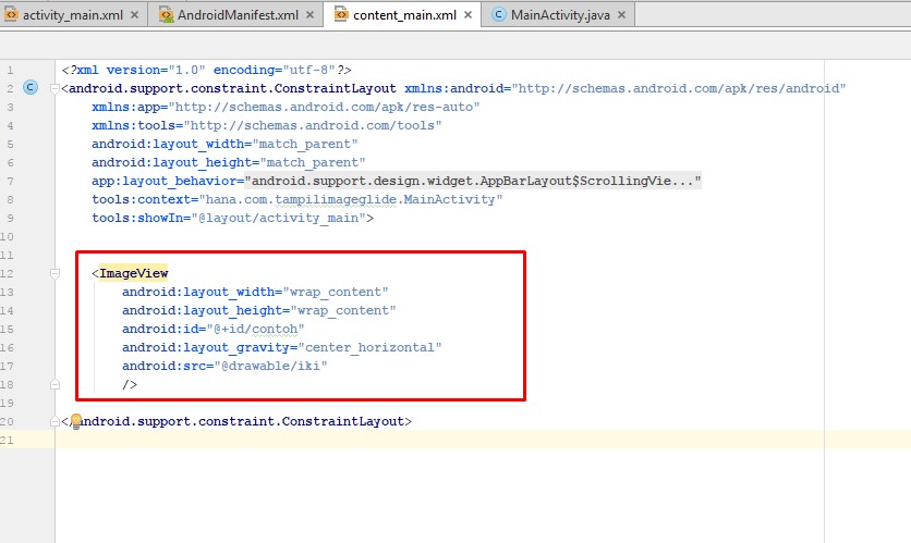 Menampilkan Gambar dari Internet di Android Studio dengan Glide Library ...