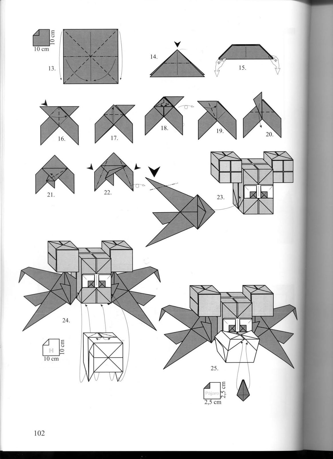 Origami Cartoon 4 Original - Ruby Book Origami