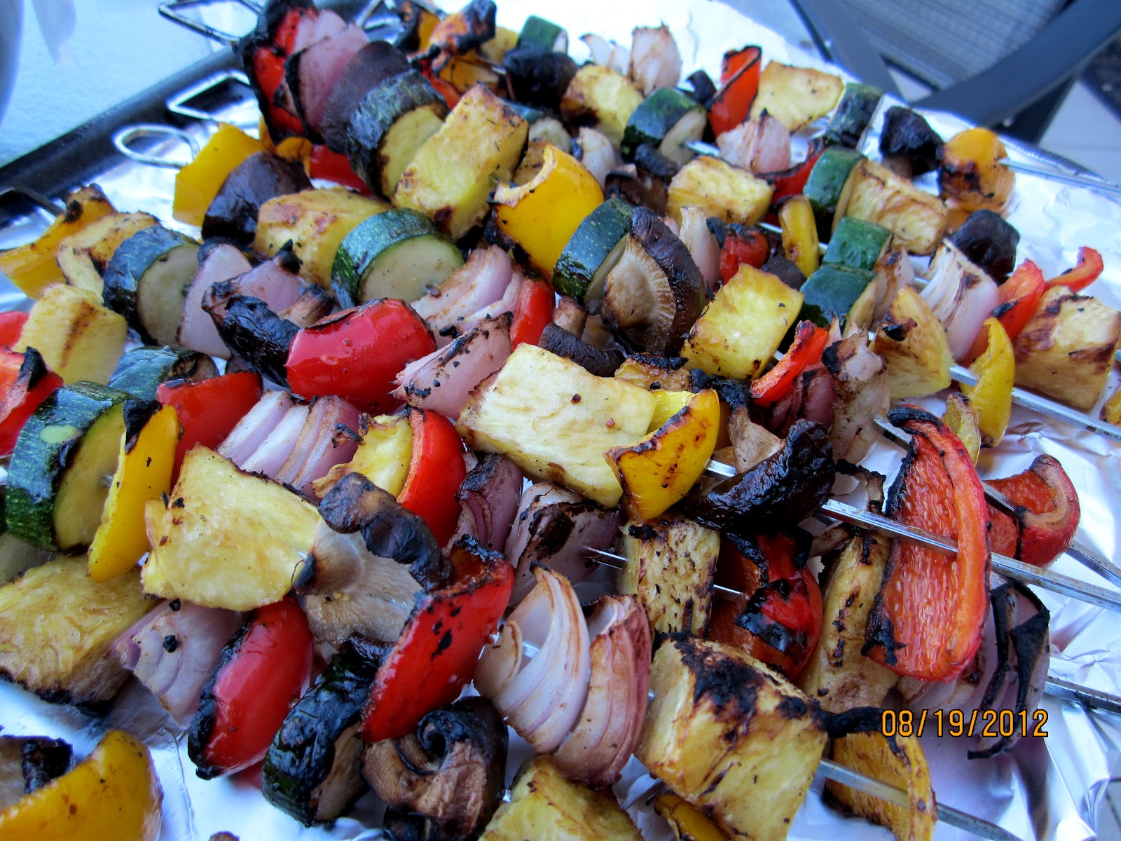 Passion for Food: Grilled Vegetable Kebabs