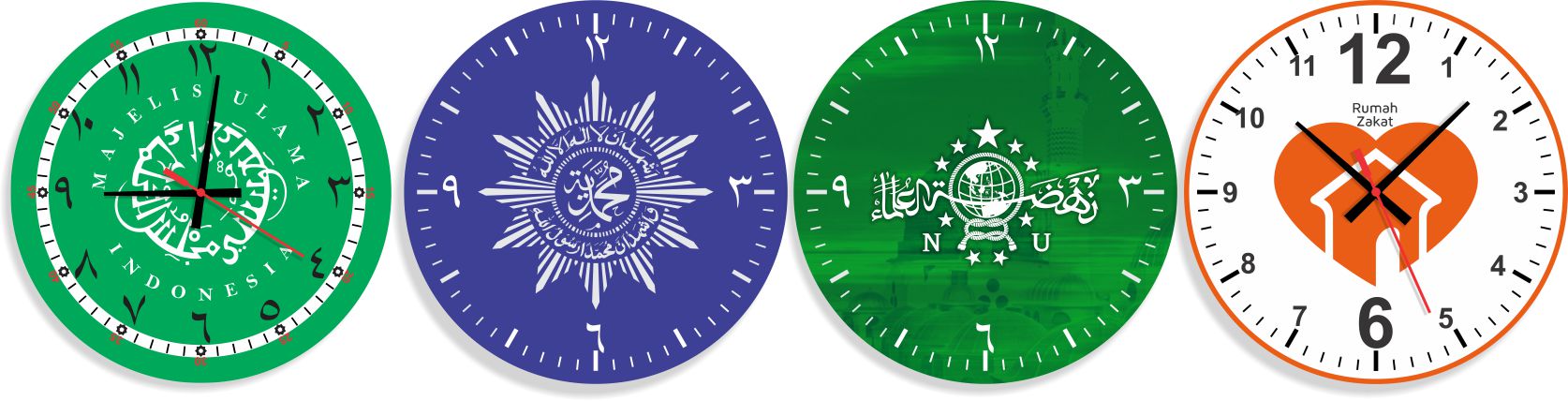 Cara Desain Jam Dinding Custom Logo Free CDR dan PSD - TUTORiduan.com