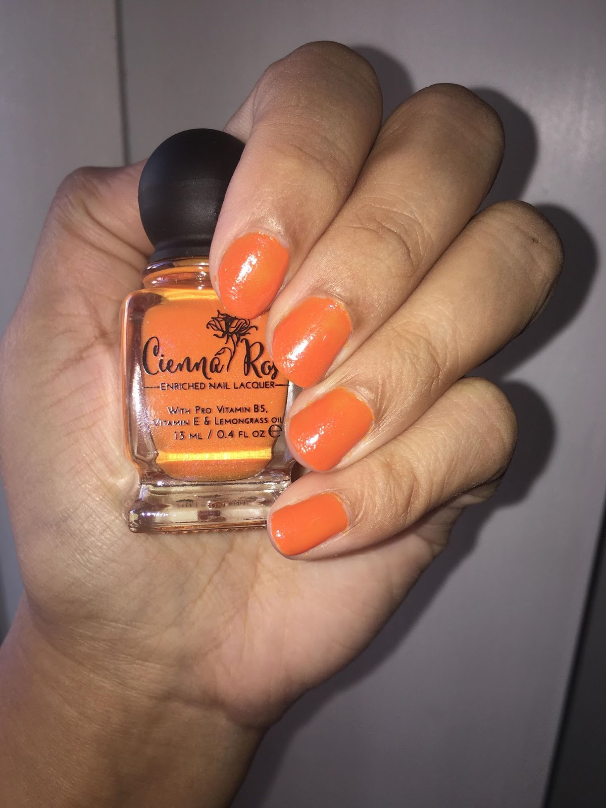 The Random Blurb: REVIEW: Cienna Rose - Enriched Nail Lacquer (YE)