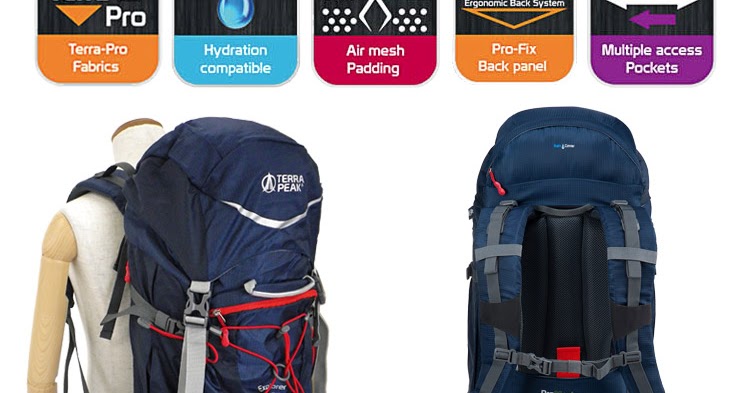 Go Tour: Hiking Backpack for Men and Women with 10 days Hiking
