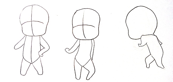 Cara menggambar chibi manga - MAYAGAMI