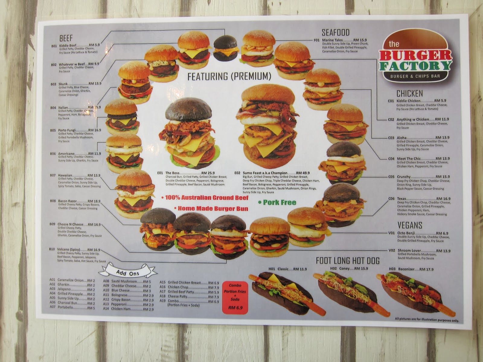 FOOD is a Four-Letter Word: The Burger Factory @ Oasis Square, Ara ...
