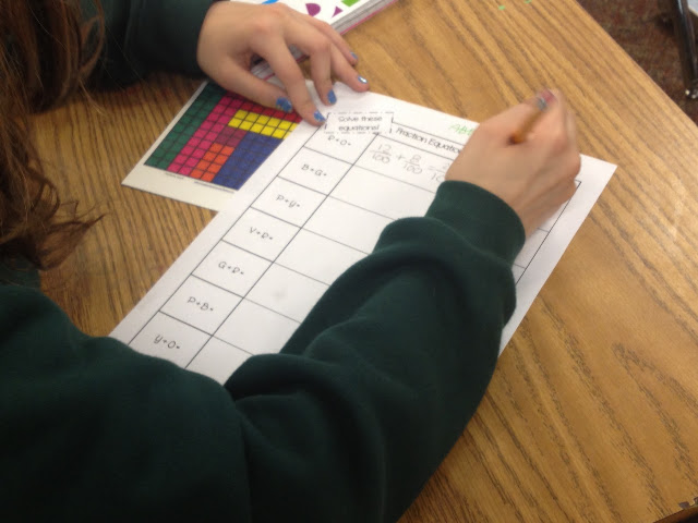 Real Teachers Learn: Math Manipulatives and Fraction Art