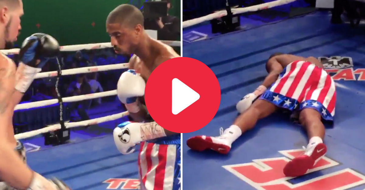 Michael B. Jordan Knockout while filming Creed for real | 세계 태권도 가족
