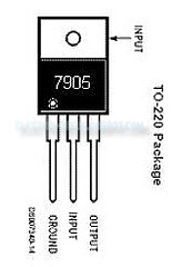 Rangkaian Power Supply Regulator IC 79XX