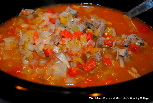 Slow Cooker Caldillo (Mexican Stew)