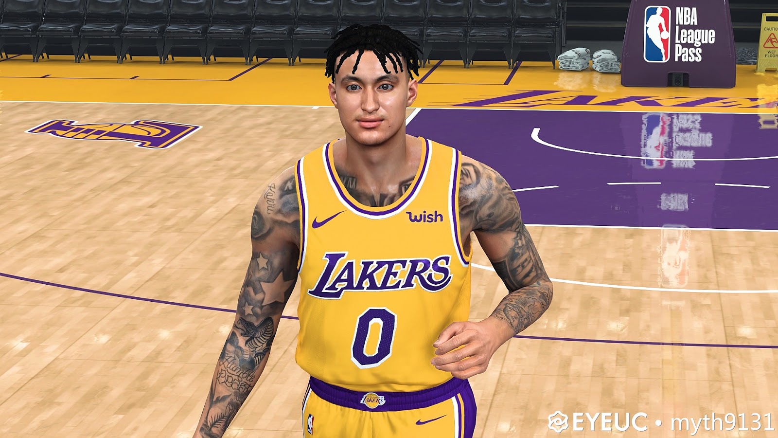 Kyle Kuzma Hair And Body Model by Myth25 [FOR 2K20]