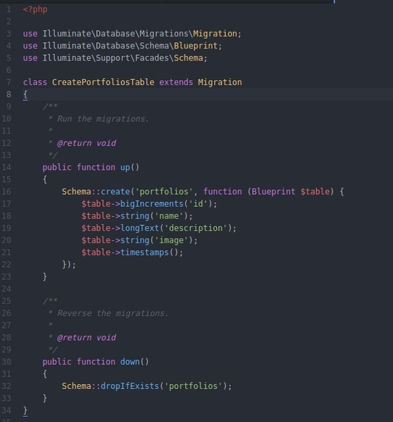Crud operation in Laravel 7