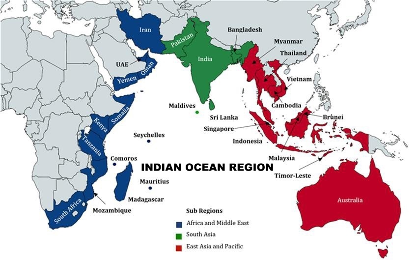 Geopolitics of Indian ocean Region(IOR)