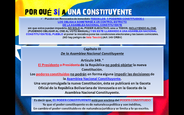 CONSTITUYENTE VENEZUELA