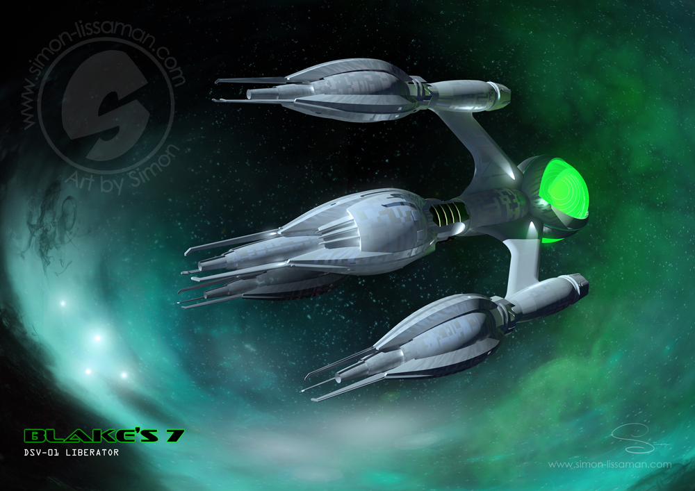 Art by Simon : Blake's 7 redesigns