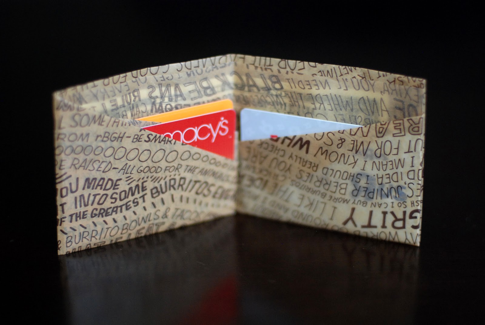 Just Design: 종이지갑 만드는 방법 (Paper Wallet)