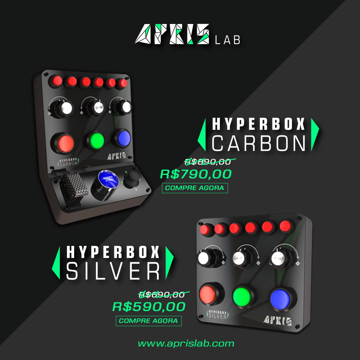 Apris Lab: Por que ter uma Button Box?