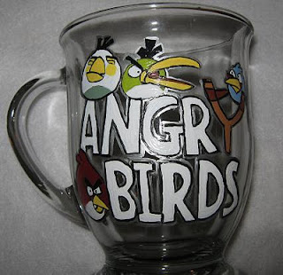 Charmed: Angry Birds Glass Mug