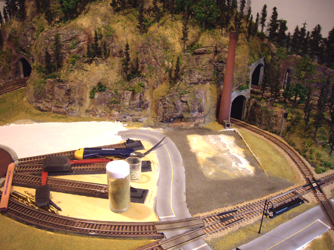 Layout Scenery Part IV - Bringing It Together - TY'S MODEL RAILROAD