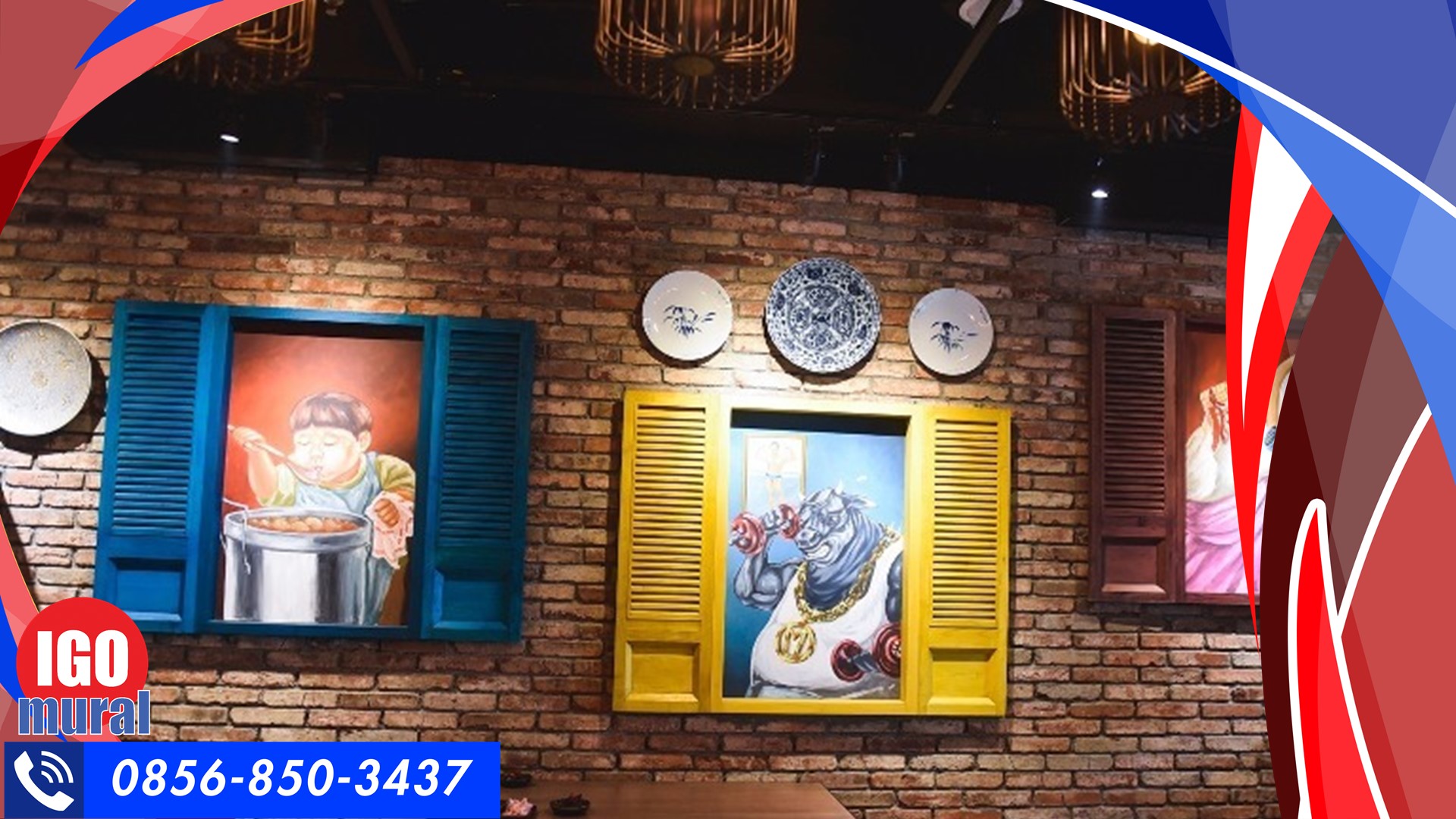 IGO Mural - Jasa Mural Dinding, Wallpaper, Cat Terlengkap